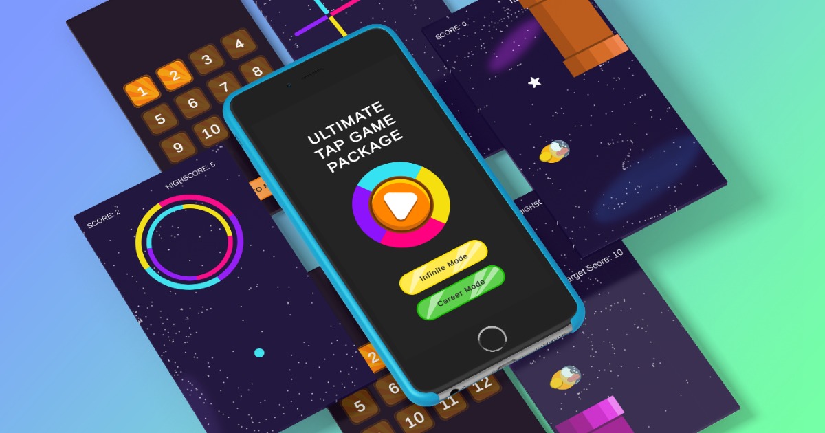 Game Template - Ultimate Tap Games Maker | Game Toolkits | Unity Asset ...