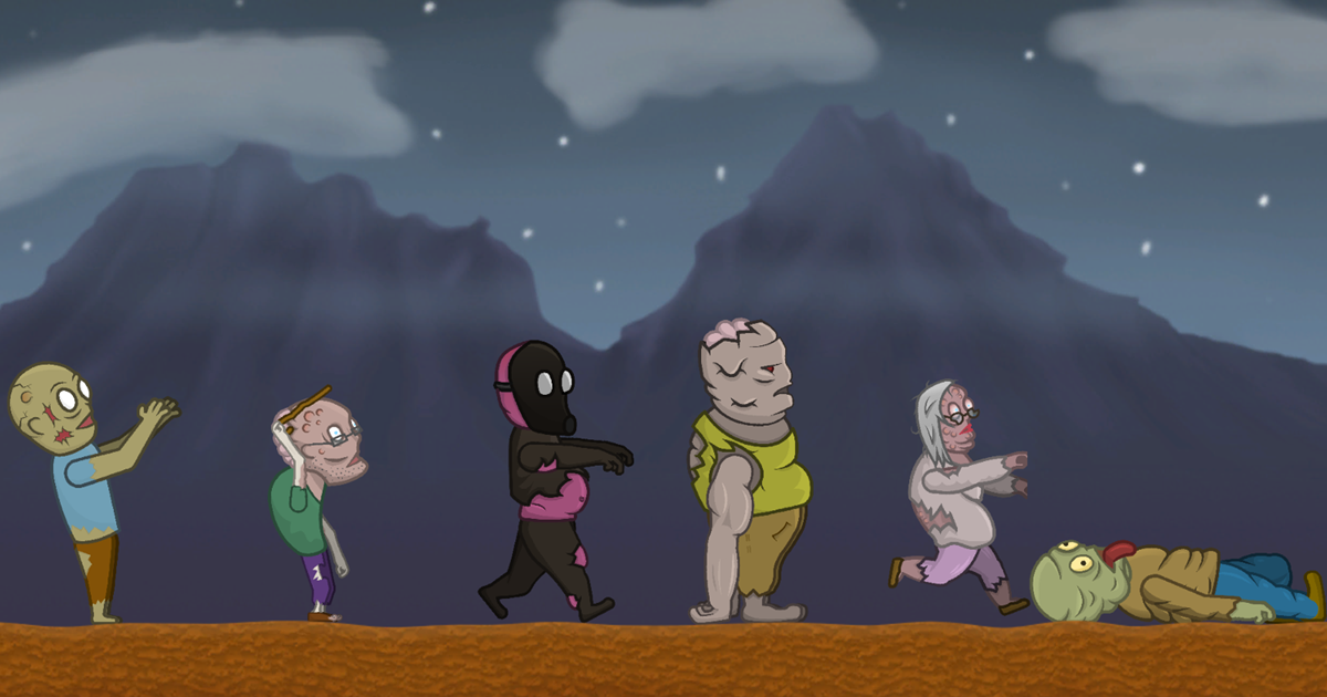 2D Animated Zombies | 2D Characters | Unity Asset Store