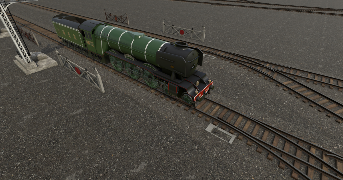 Animated Steam Train | 3D Land | Unity Asset Store