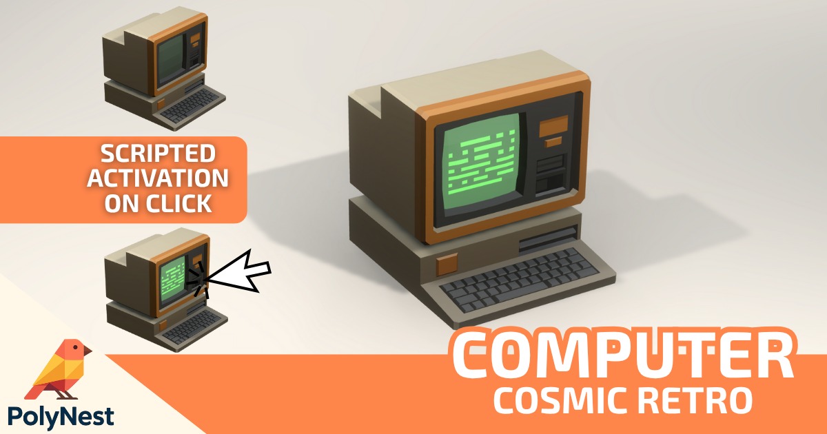 GoldenFrame Terminal - FREE | 3D Electronics | Unity Asset Store