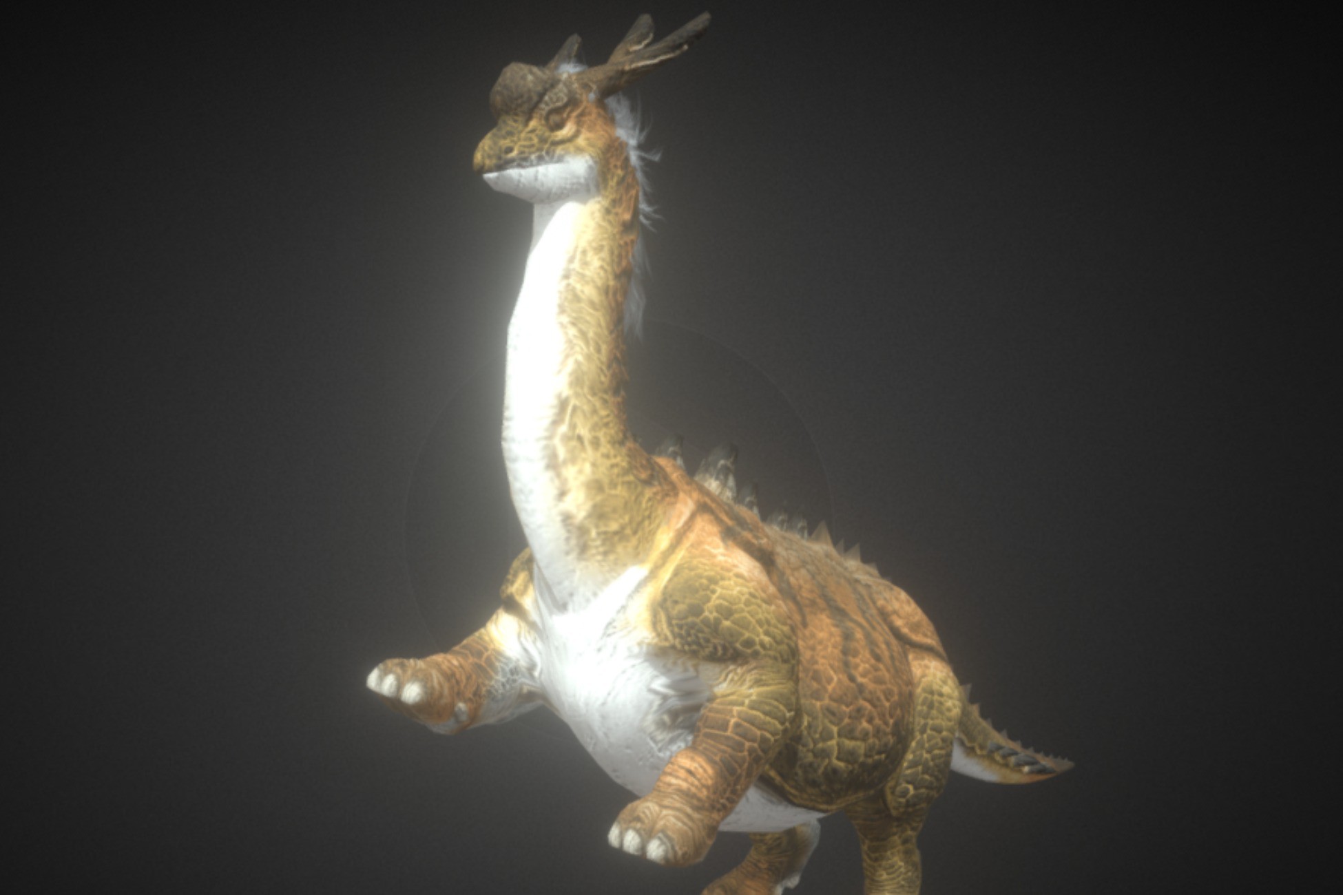 Big Draco Thunder | 3D Creatures | Unity Asset Store