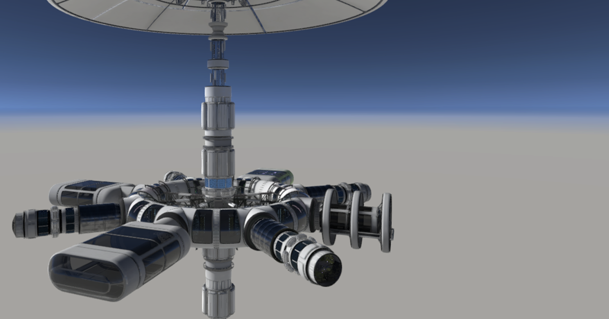 PA Space Station | 3D Sci-Fi | Unity Asset Store