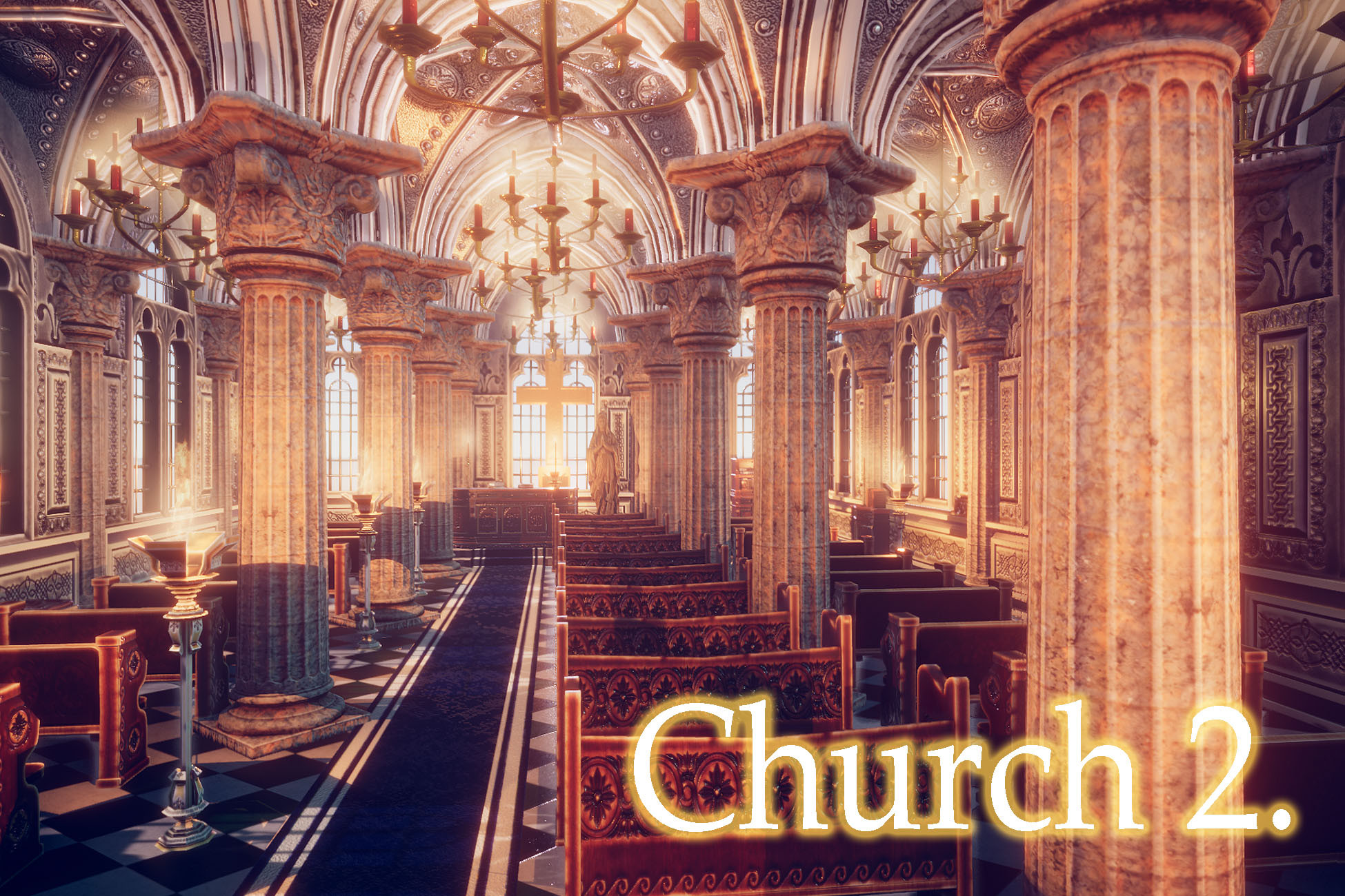 Church 2 | 3D Environments | Unity Asset Store