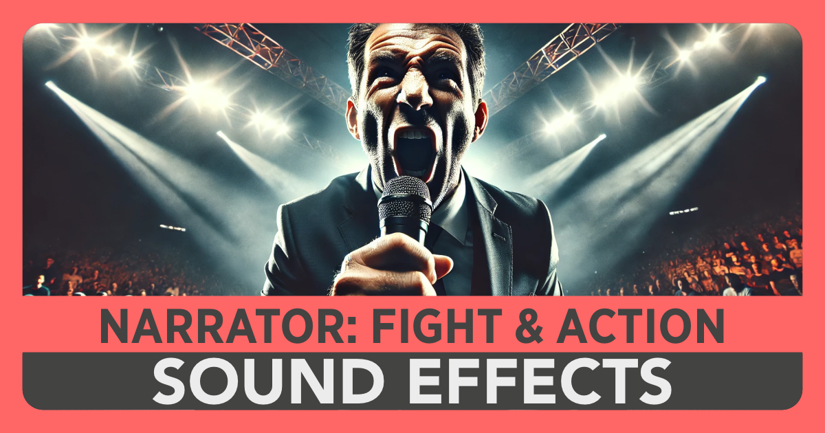 Narrator:Fight and Action Commentator Pack | Voices Sound FX | Unity ...