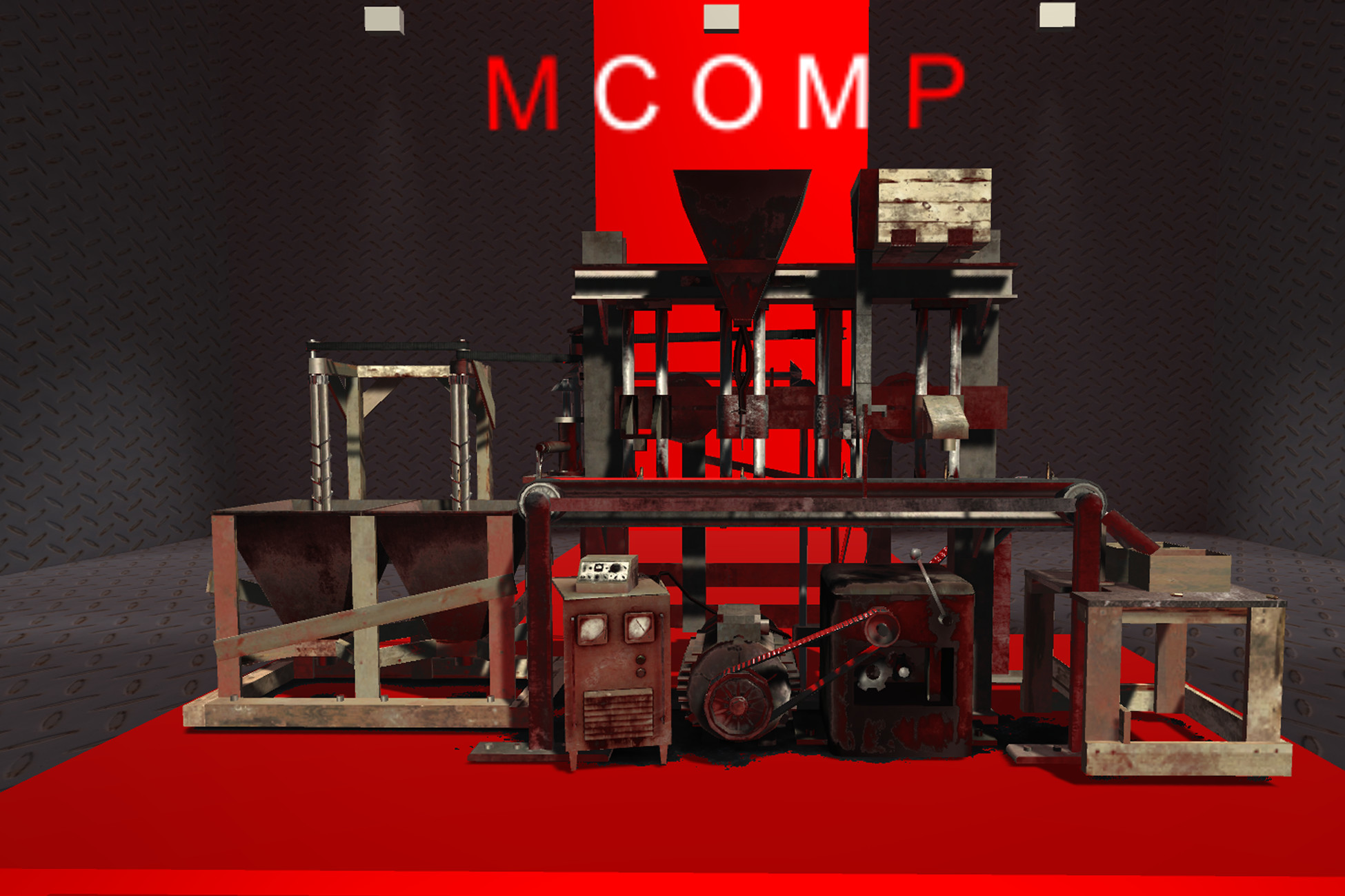 Ammo Making Machine | 3D Industrial | Unity Asset Store