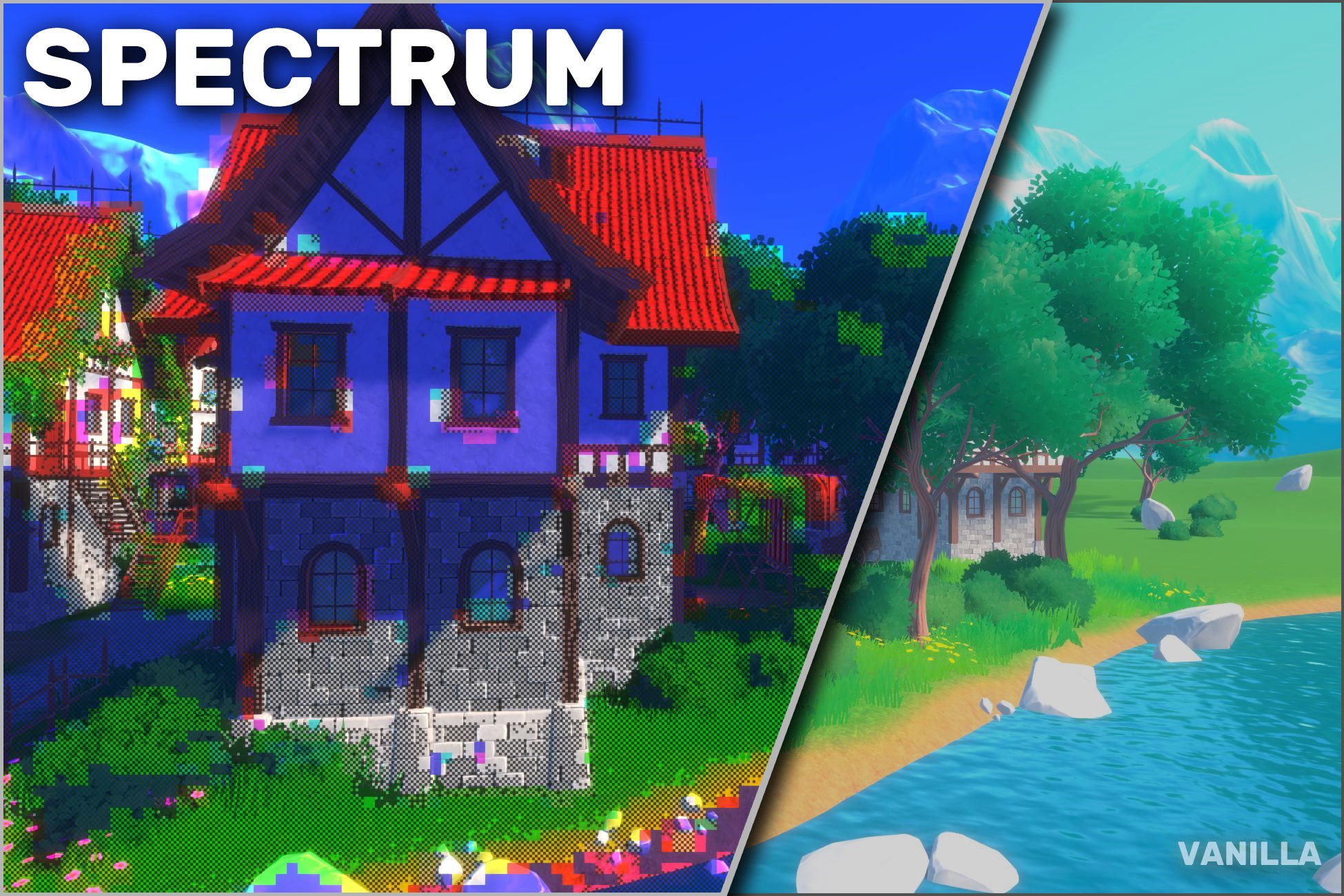 Retro: Spectrum | カメラエフェクト | Unity Asset Store