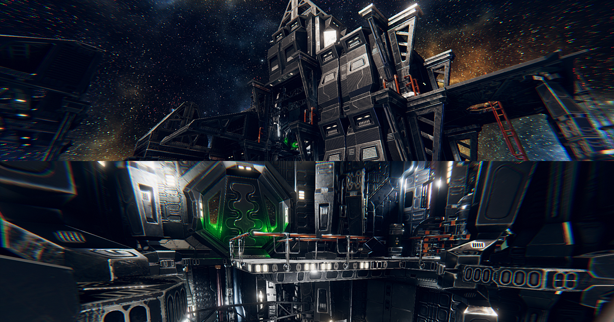 Sci-Fi Heavy Station Kit base AUGMENTED | 3D Sci-Fi | Unity Asset Store