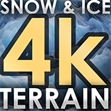 60 Snow & Ice Terrain (4k) Seamless Textures Materials - Vol. 2