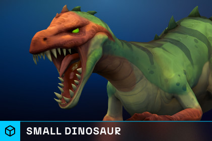 Stylized Fantasy Small Dinosaur | Game Content Shopper – Unity Asset ...