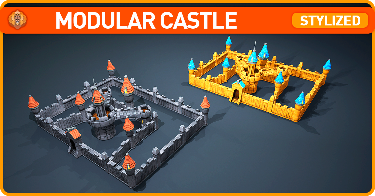Fantasy Modular Castle | 3D Environments | Unity Asset Store
