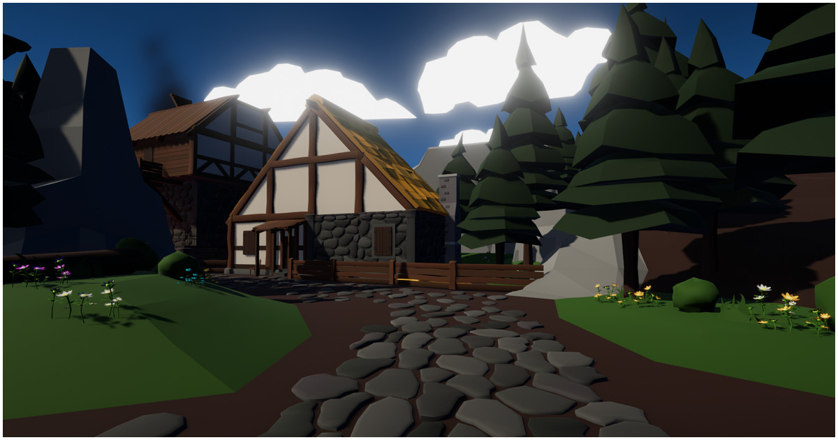 Terrific Modular Fantasy Village | 3D Fantasy | Unity Asset Store