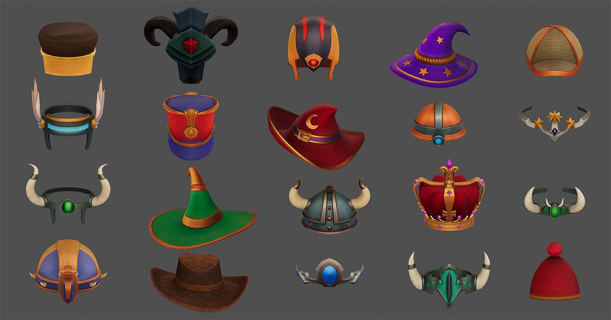 Armor - Helmets | Props | Unity Asset Store