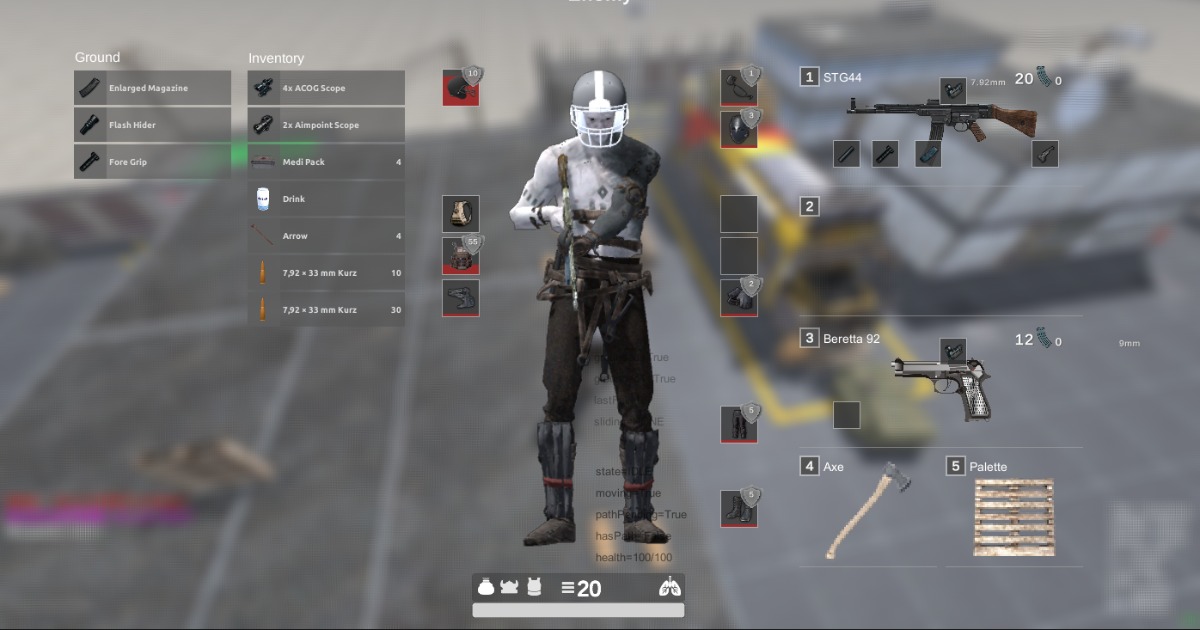 uSurvival : Battle royale UI and System | Integration | Unity Asset Store