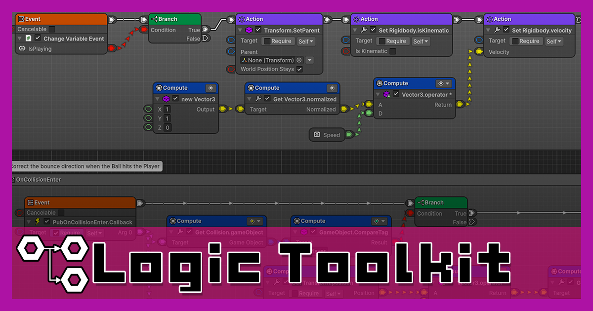 Logic Toolkit Visual Scripting Unity Asset Store 2769