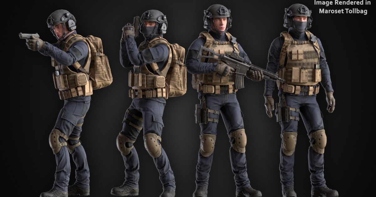 Military Soldier Street Skin | Characters | Unity Asset Store