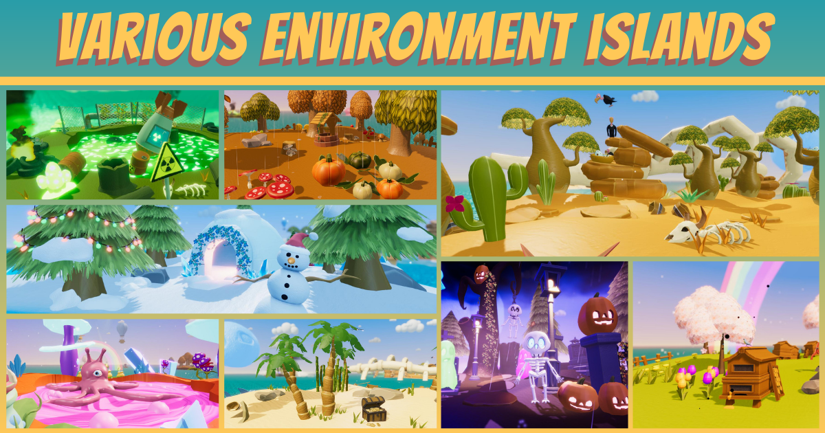 Various Environment Islands | 3D Environments | Unity Asset Store