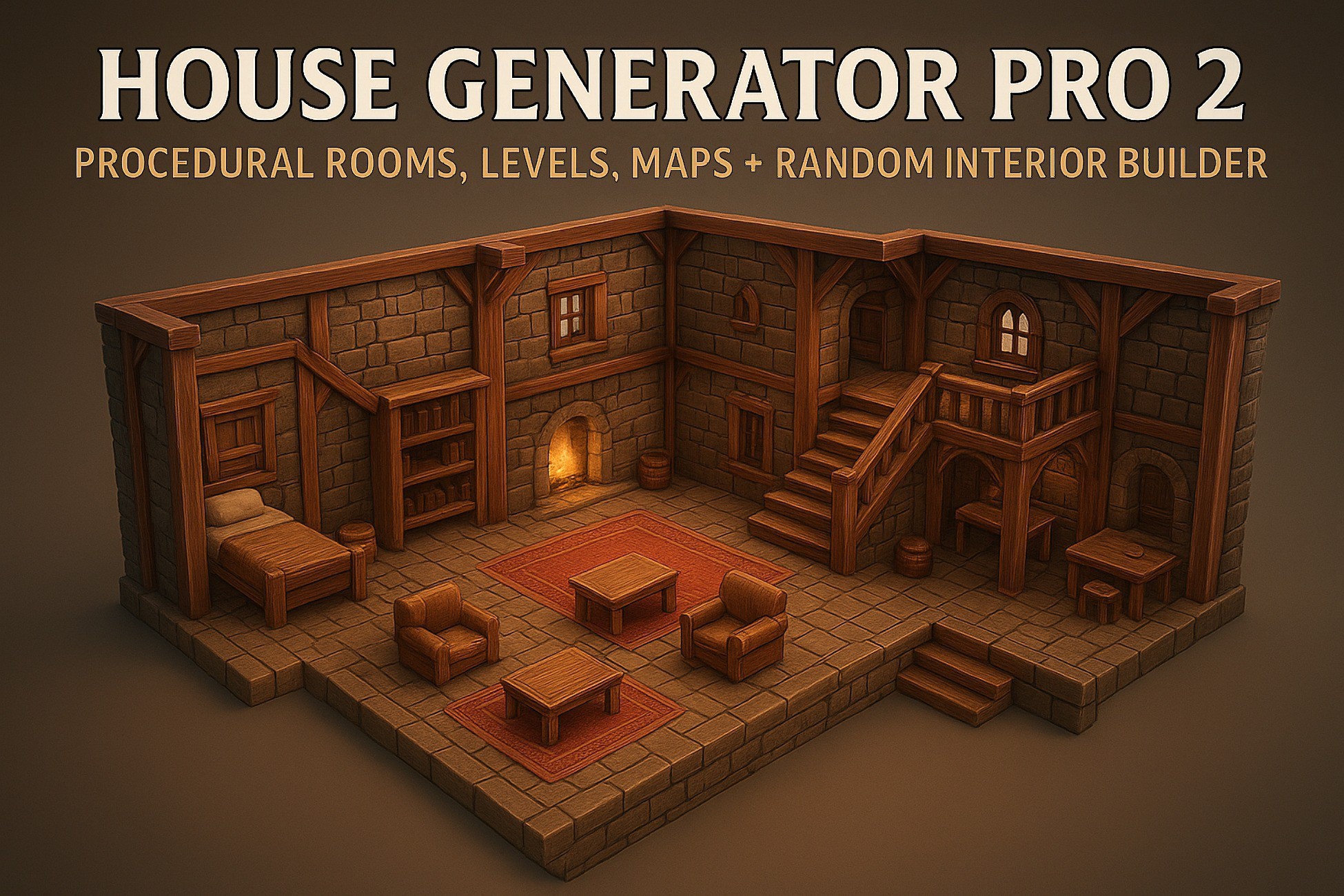 House Generator Pro 2 – Procedural Rooms, Levels, Maps & Random ...