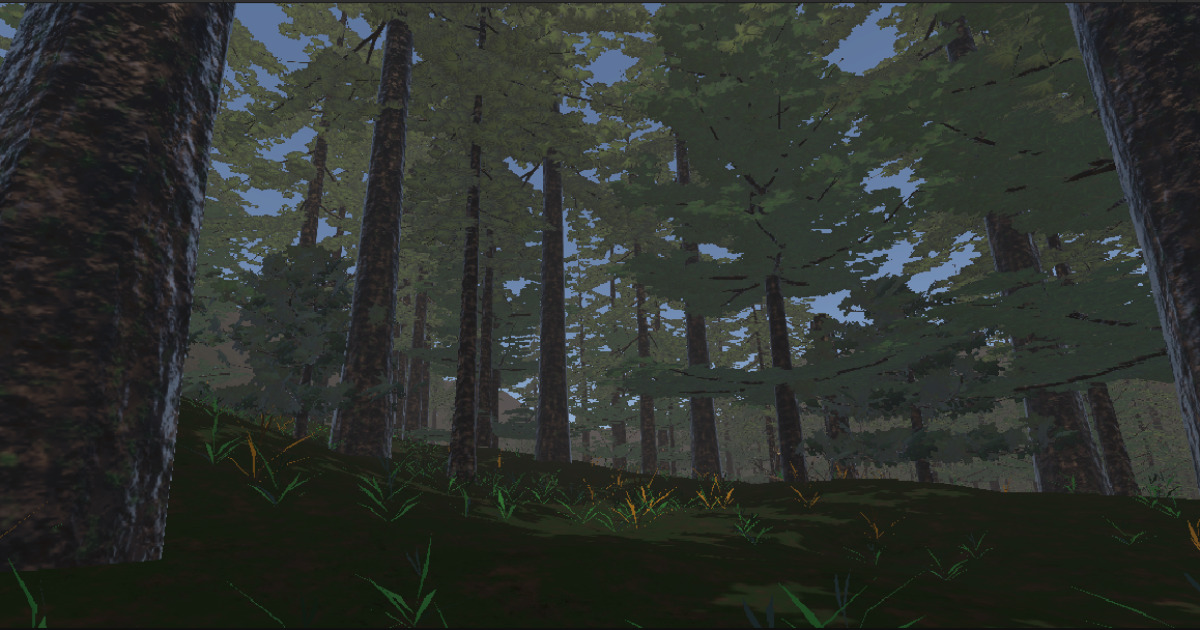 Whispering Fir Forest Biome | 3D Fantasy | Unity Asset Store