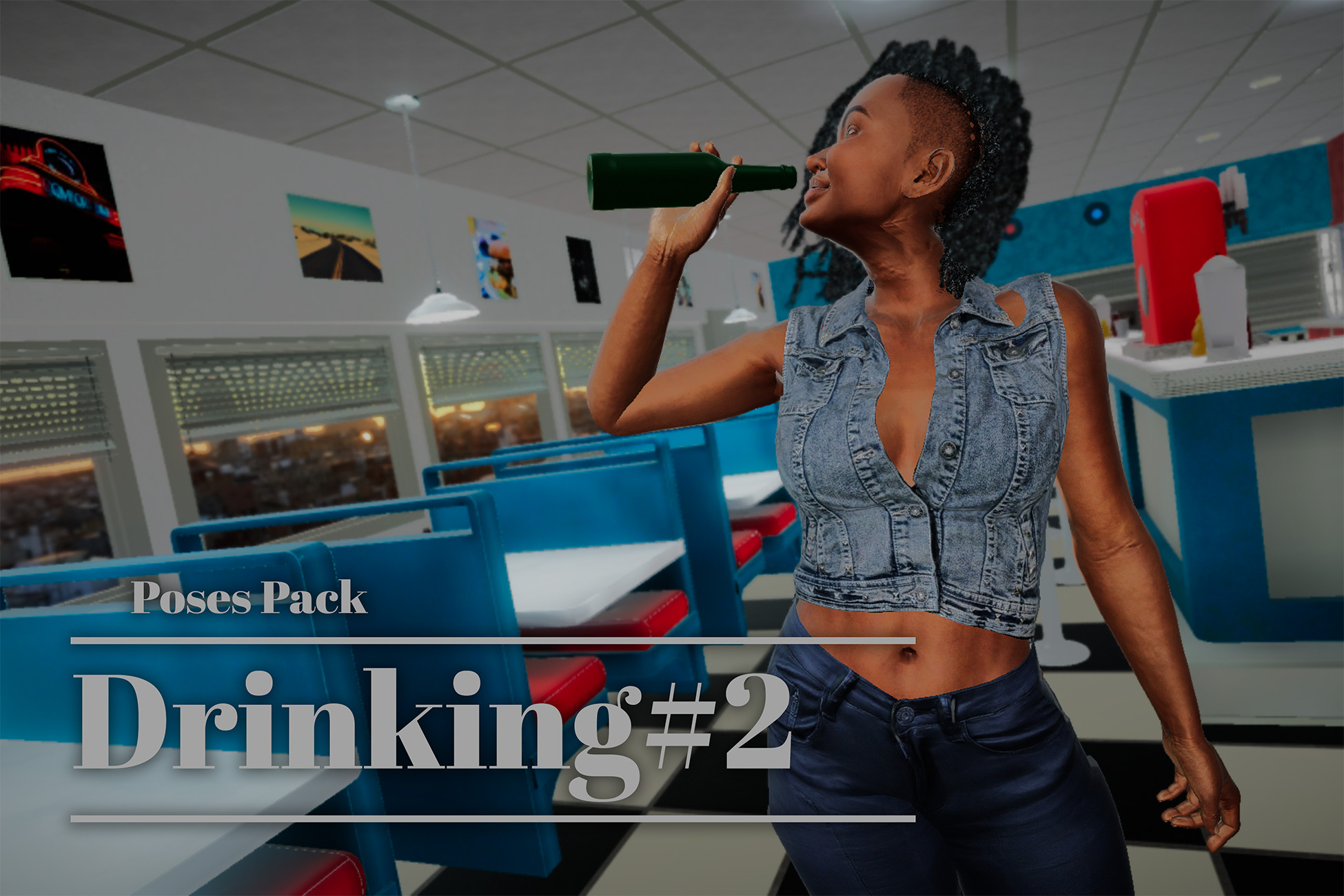 Poses Pack: Drinking #2 | 3D Animations | Unity Asset Store