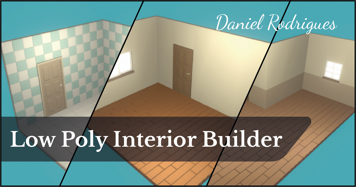 Low Poly Interior Builder | 3D Interior | Unity Asset Store