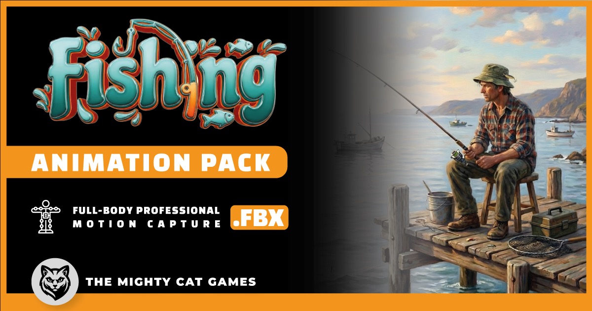 Fishing Animation Pack | 3D Animations | Unity Asset Store
