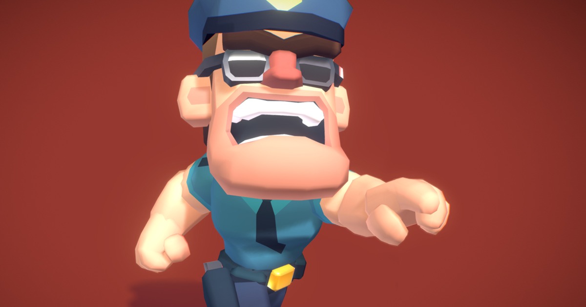 Police Officer Hunter - Proto Series | 3D Characters | Unity Asset Store