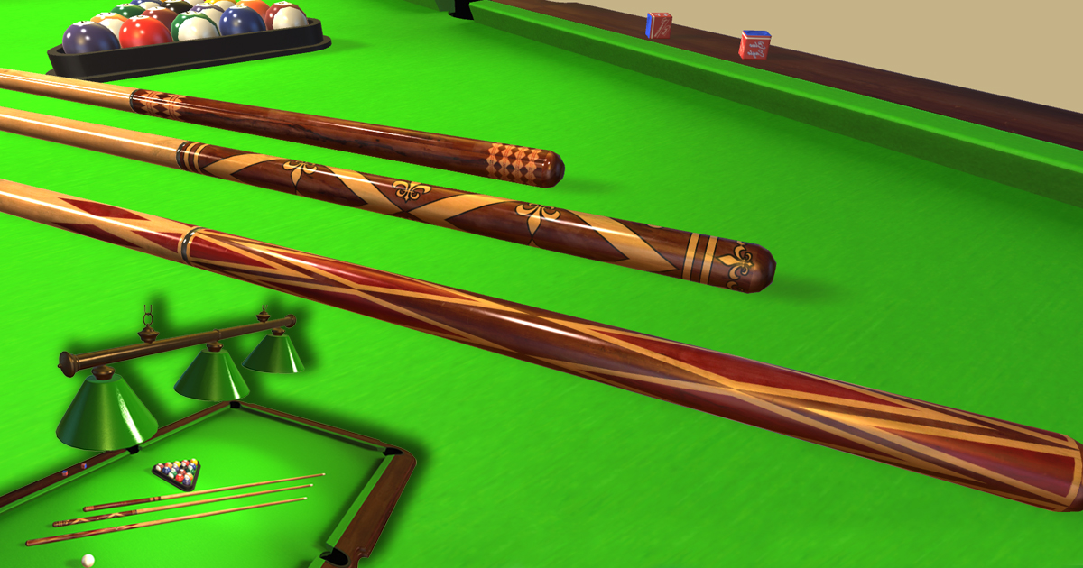 Pool Table | 3D Interior | Unity Asset Store
