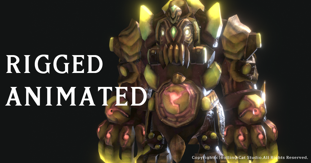 RPG Monster Character C | 3D Creatures | Unity Asset Store