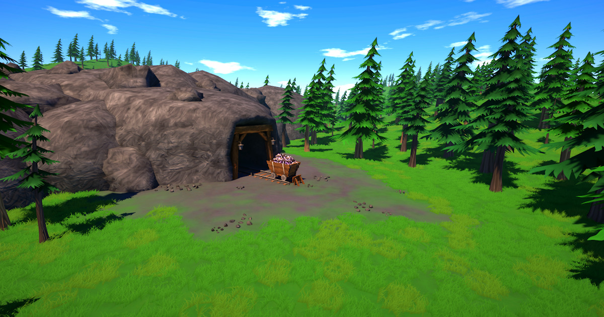 Mine - Stylized Fantasy Environment | 3D Dungeons | Unity Asset Store