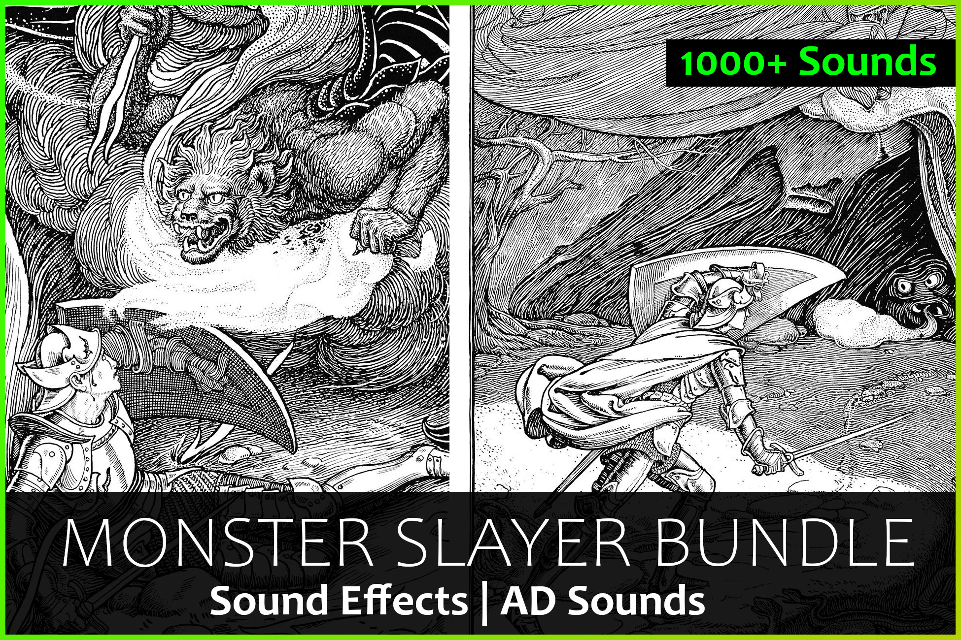The Monster Slayer - Sound Effect Bundle | Audio Sound FX | Unity Asset ...
