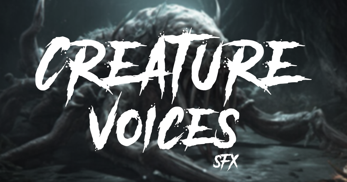 Creature Voices Sound Effects | Audio Sound FX | Unity Asset Store