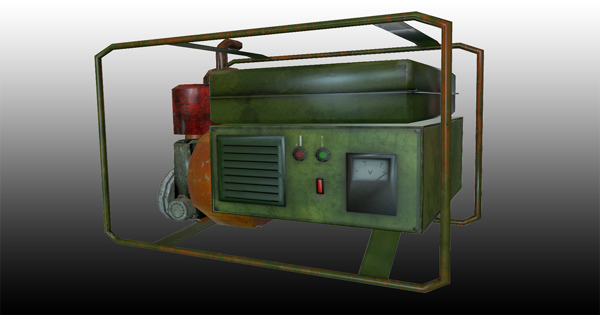 electric generator | 3D Industrial | Unity Asset Store