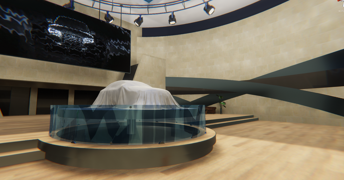 Exhibition hall - showroom | 3D Interior | Unity Asset Store