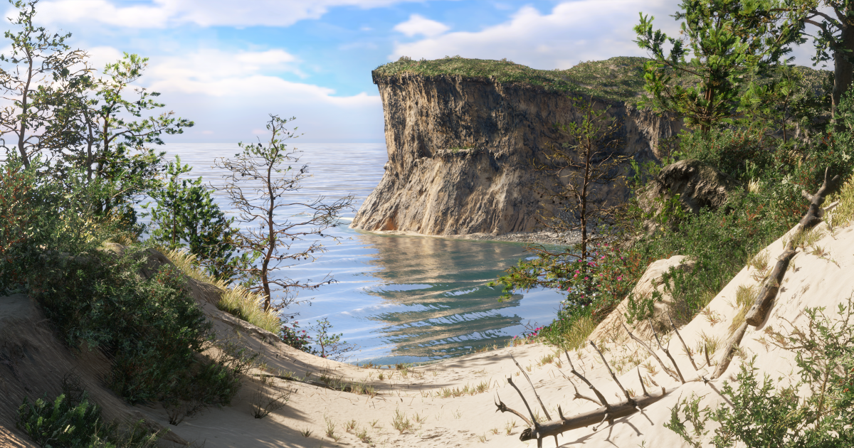 Coast & Dunes Environment - Dynamic Nature (Beach Sea Islands Dry ...