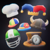 Hats Stylized Pack - Cosmetics