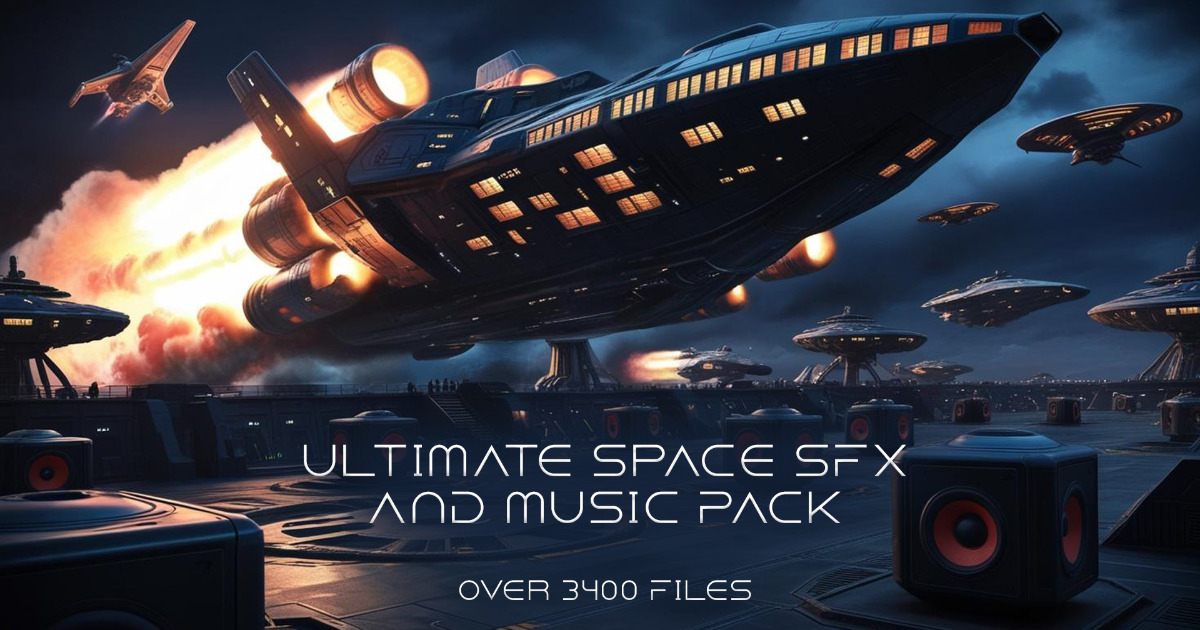 Ultimate Space SFX and Music Pack | Audio Sound FX | Unity Asset Store
