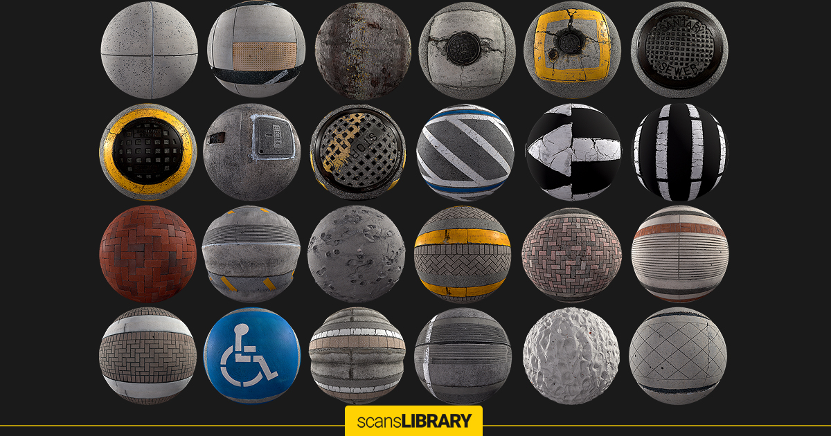 Miami Street Scans | 2D Textures & Materials | Unity Asset Store