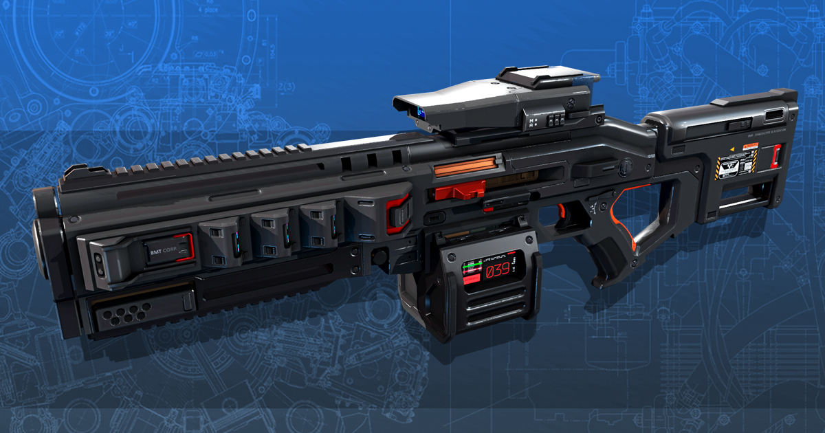 SF Heavy MachineGun AK6 | 3D 武器 | Unity Asset Store