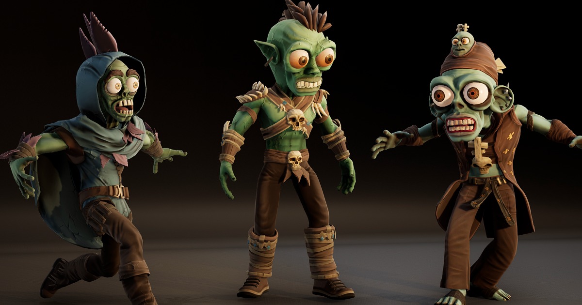 Stylized Zombie Pack 01 | 3D Characters | Unity Asset Store