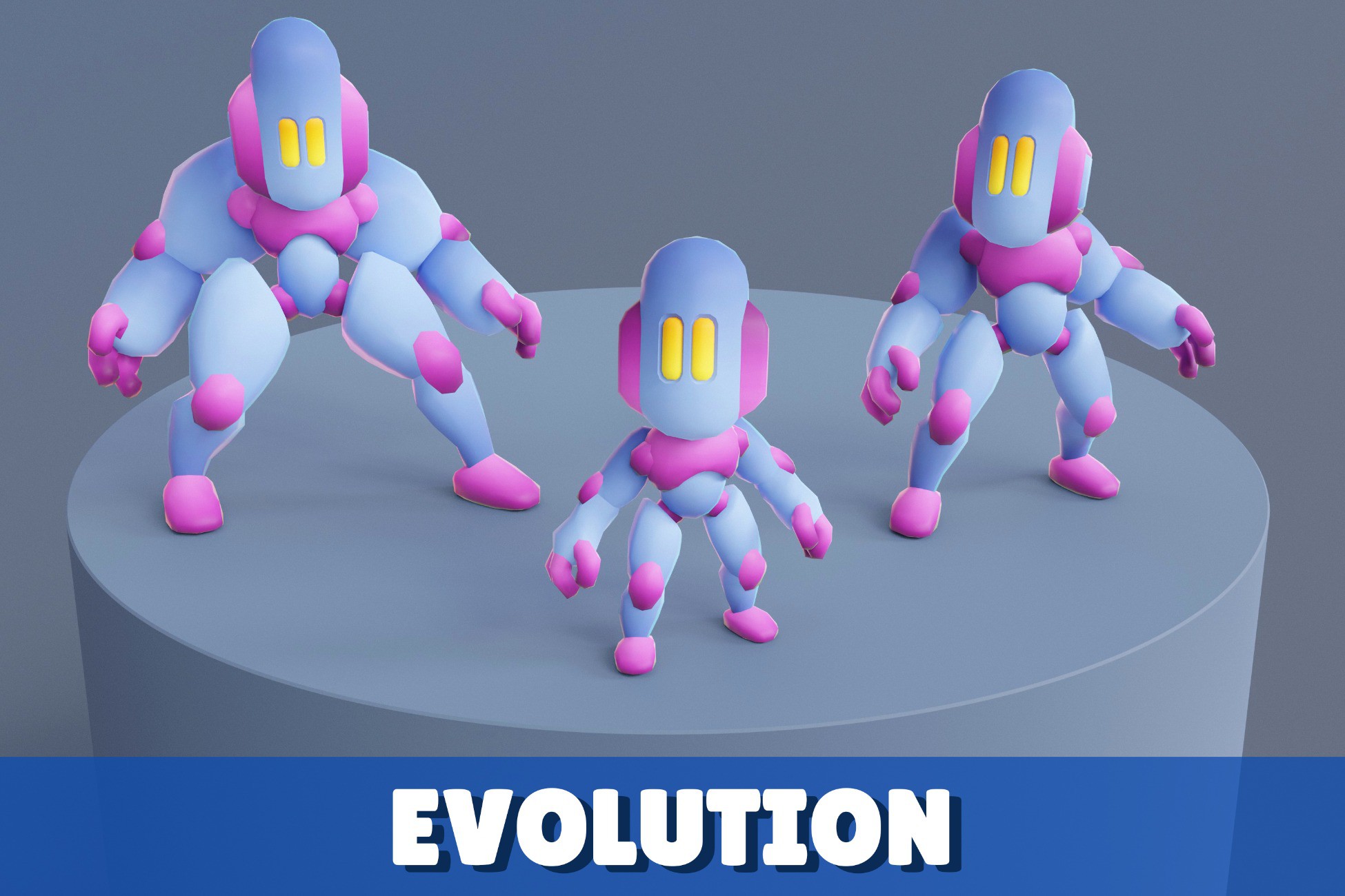 Robot Characters - Loi | 3D ロボット | Unity Asset Store