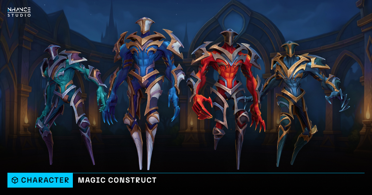 Stylized Magic Construct | 3D Creatures | Unity Asset Store