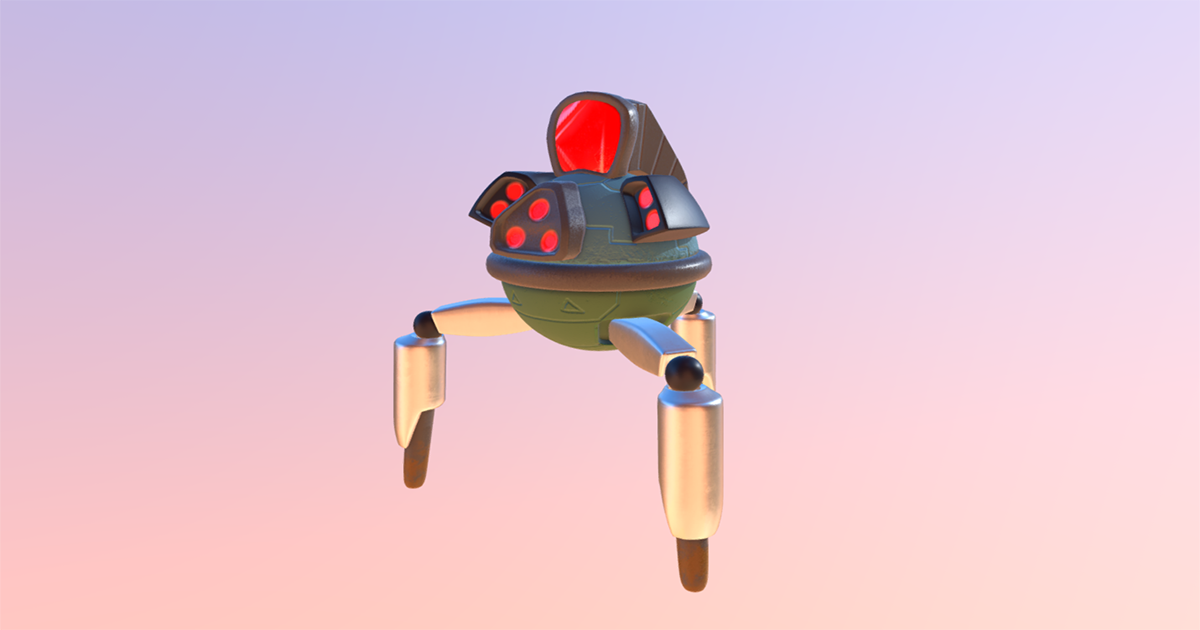3Leg Laser Shooter Robot | 3D Robots | Unity Asset Store
