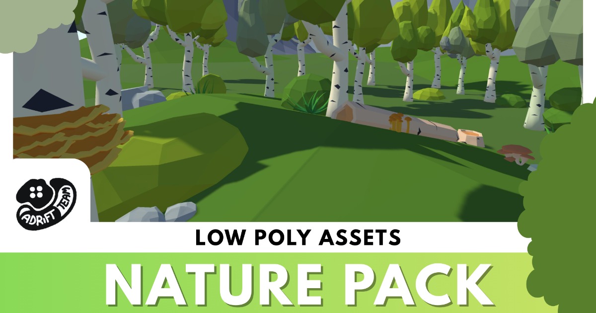 Low Poly Nature Pack - Forests & Mountains | 3D 风景 | Unity Asset Store