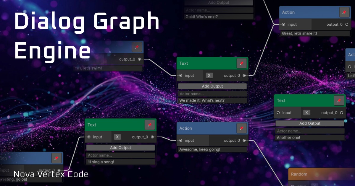 Dialog Graph Engine | Utilities Tools | Unity Asset Store