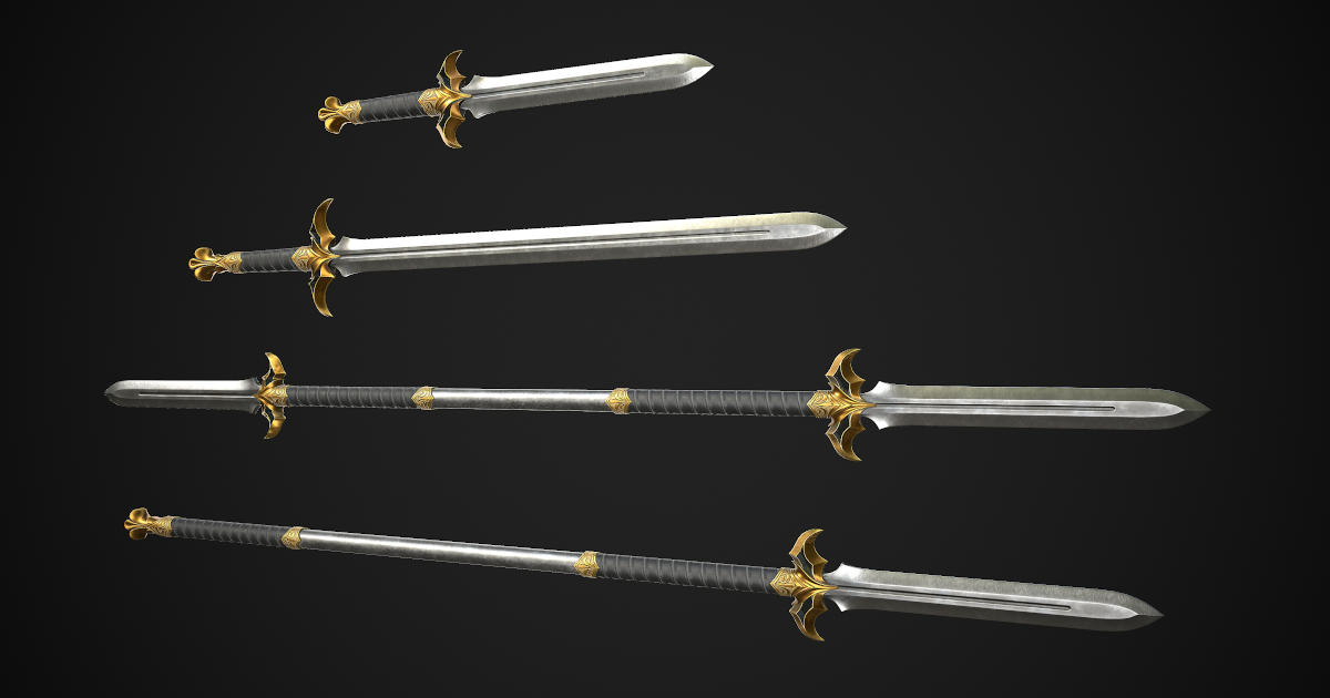Medieval Weapon Set A2 | 3D Weapons | Unity Asset Store