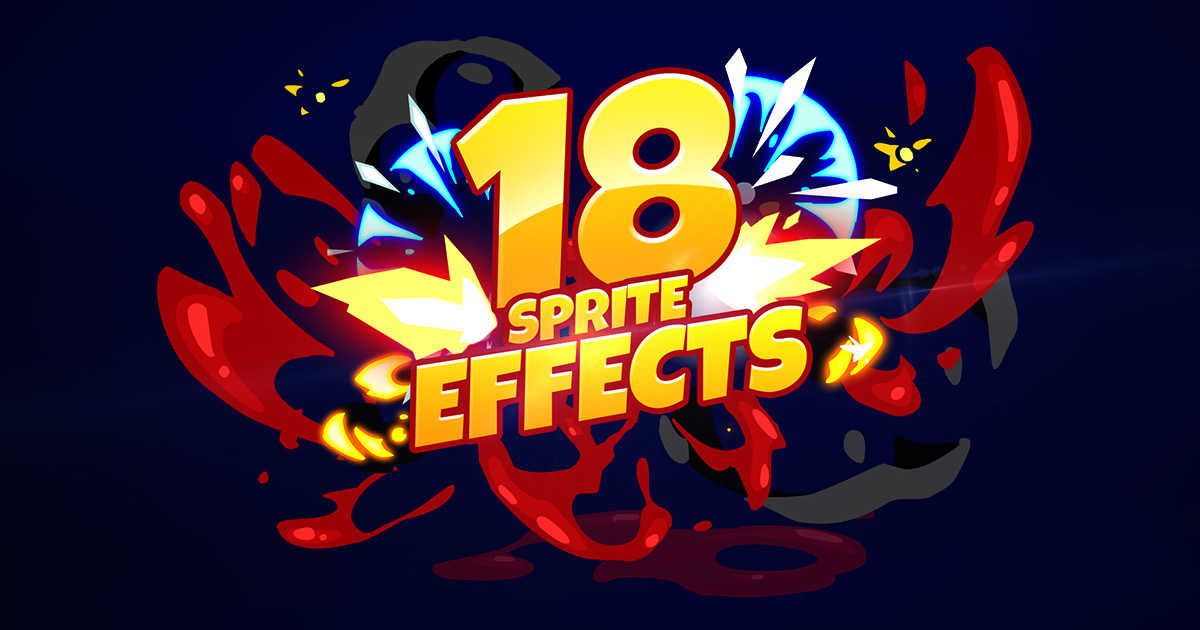 18 Sprite Effects | 2D Textures & Materials | Unity Asset Store
