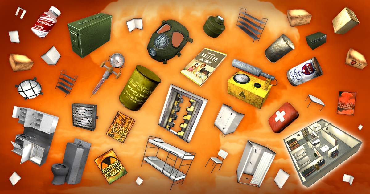 Survive Nuclear War Pack | 3D Environments | Unity Asset Store