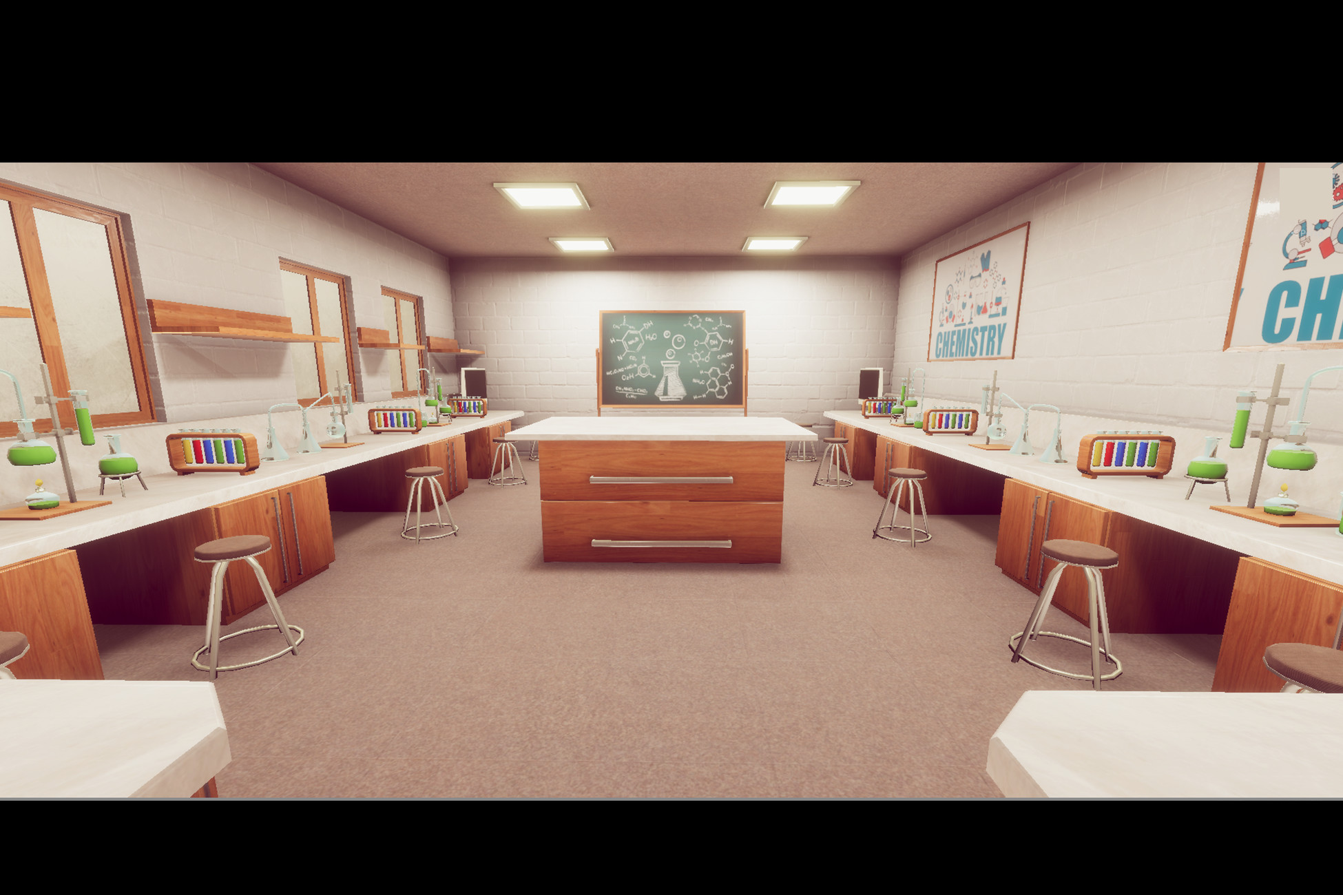 Chemistry laboratory | 3D Industrial | Unity Asset Store