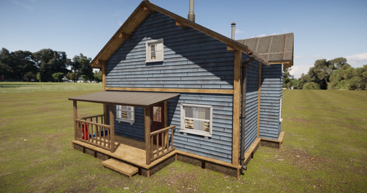 Country houses with interiors | 3D Urban | Unity Asset Store