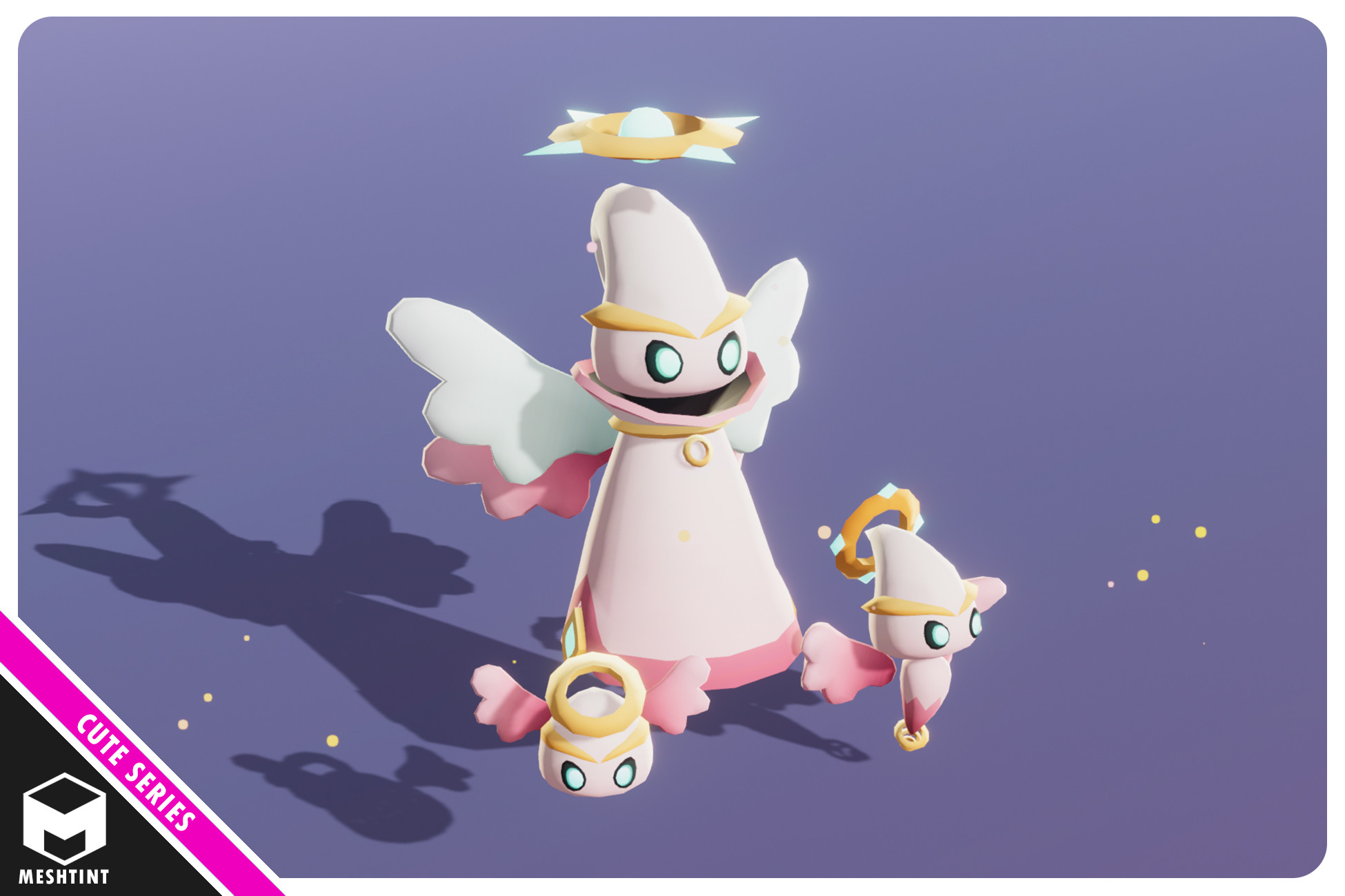 Angel Archangel Mage Evolution Pack Cute Series | 3D Creatures | Unity Asset Store